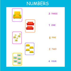 Matching Numbers & Colours